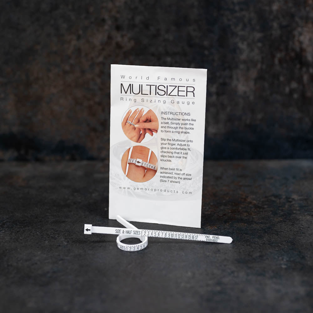 Ring Finger Sizer | Measuring Your Ring Size | Ring Sizer Tool – E6 Rings